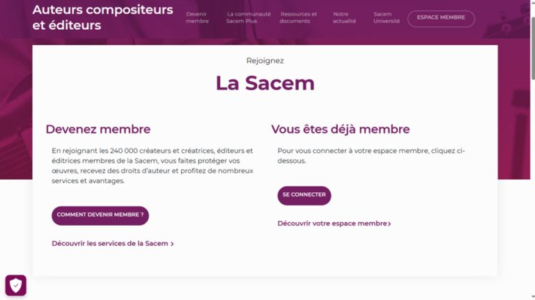 S'inscrire à la SACEM ? SUPER SIMPLE ! ⋆ Académie de la Chanson