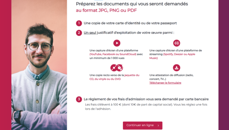 S'inscrire à la SACEM ? SUPER SIMPLE ! ⋆ Académie de la Chanson
